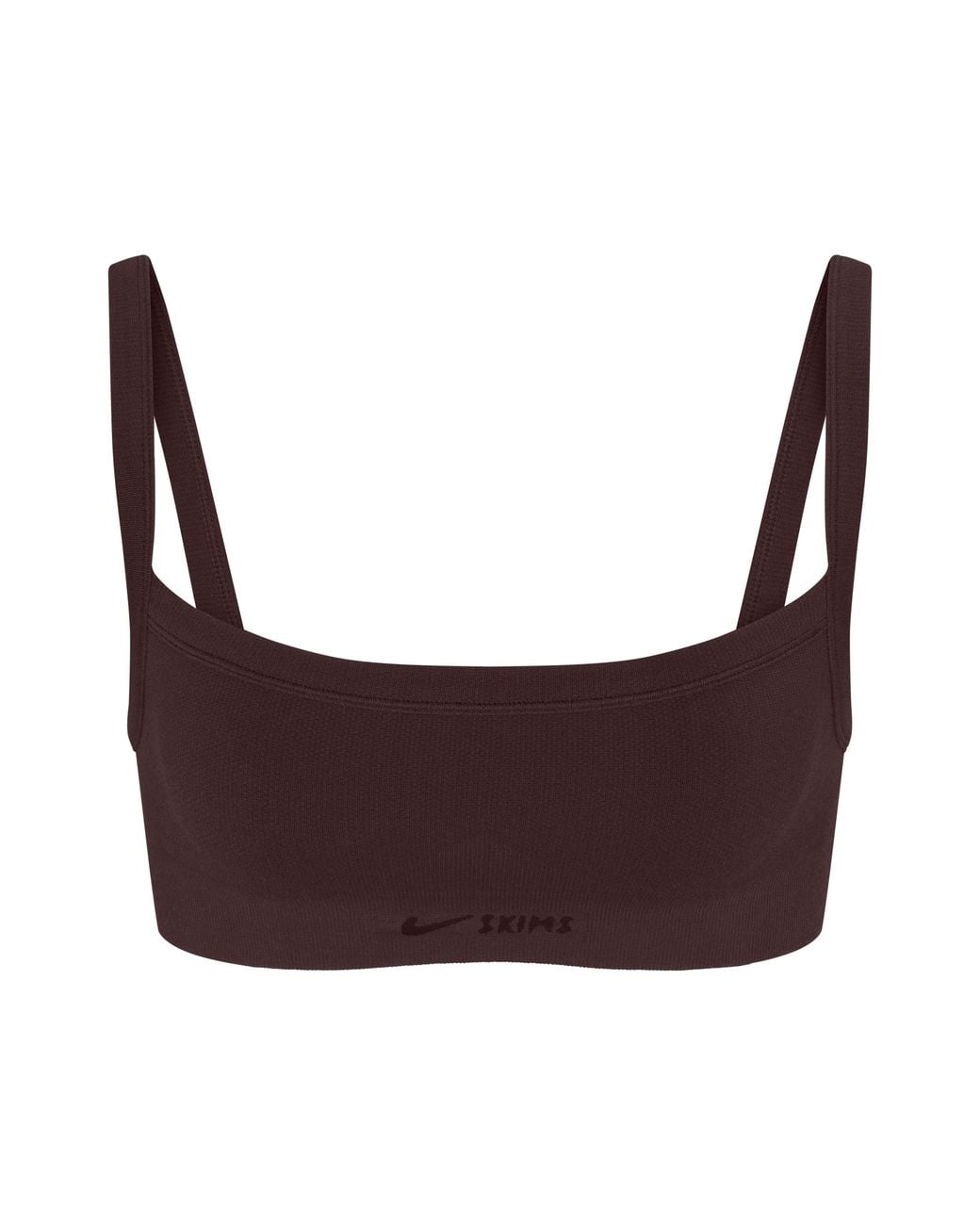 Nike Skims Vintage Seamless Cami Bra in Brown | Lyst