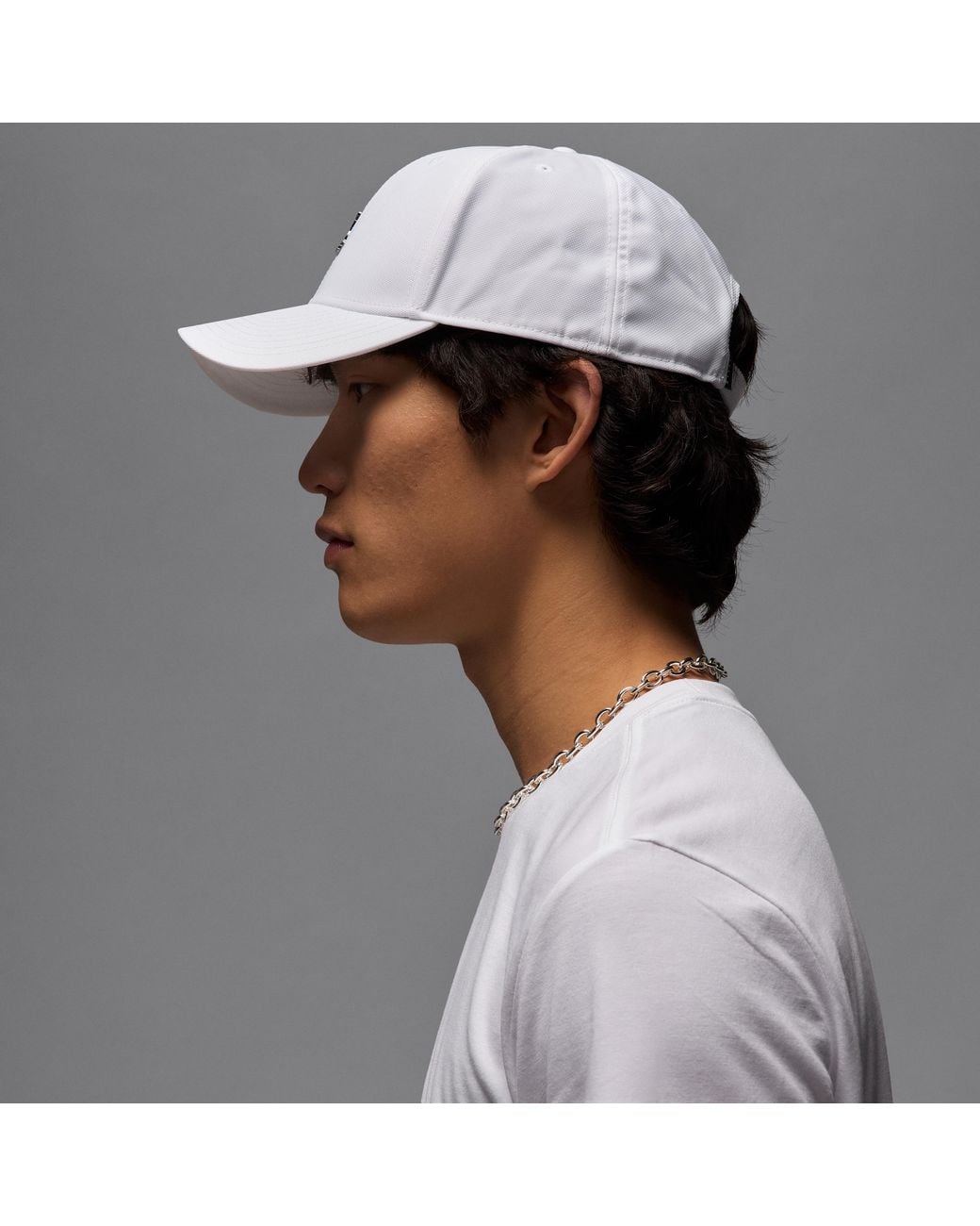 Nike Rise Structured Metal Jumpman Hat in Brown | Lyst