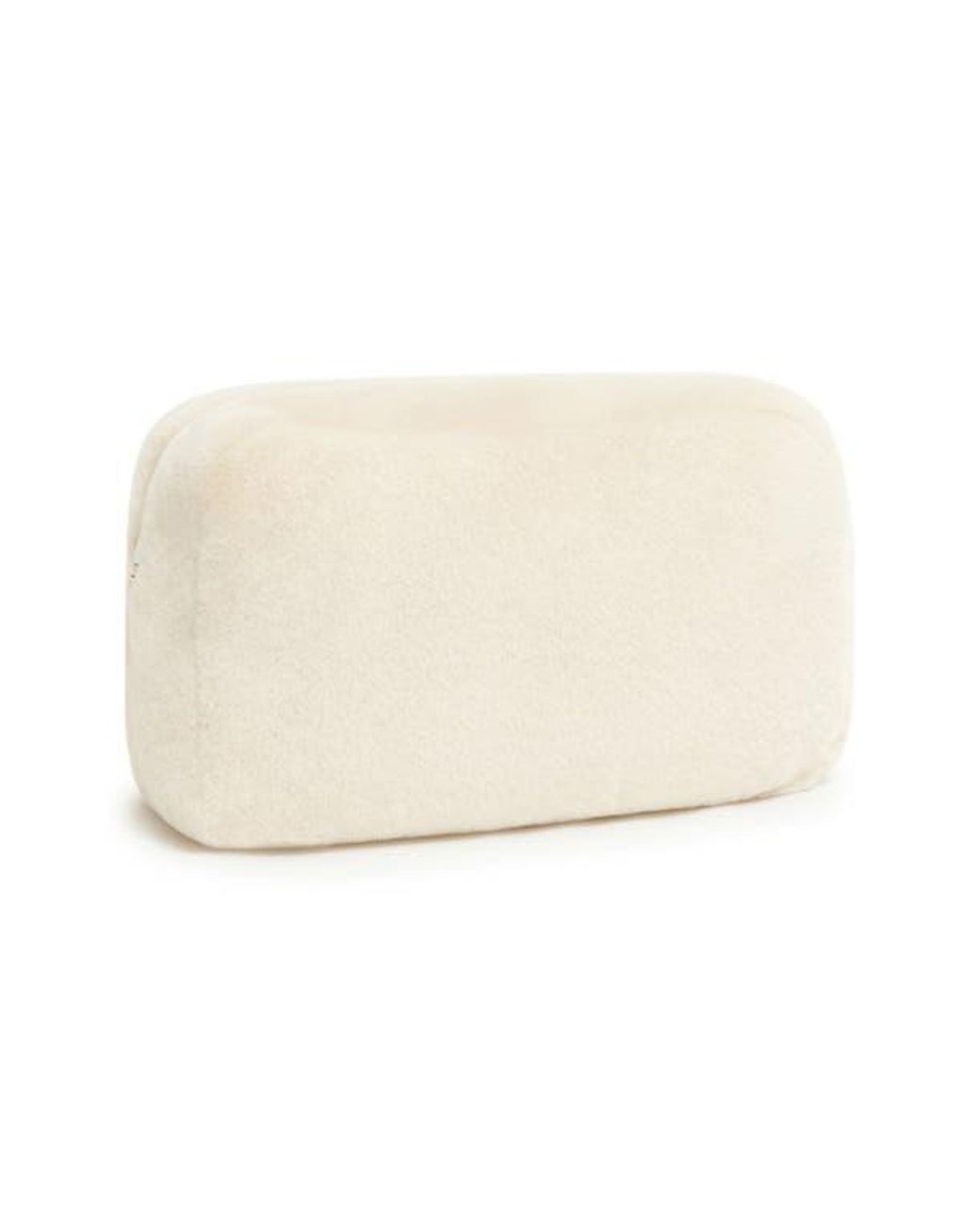Apparis Jumbo Noor Faux Fur Pouch in Natural | Lyst