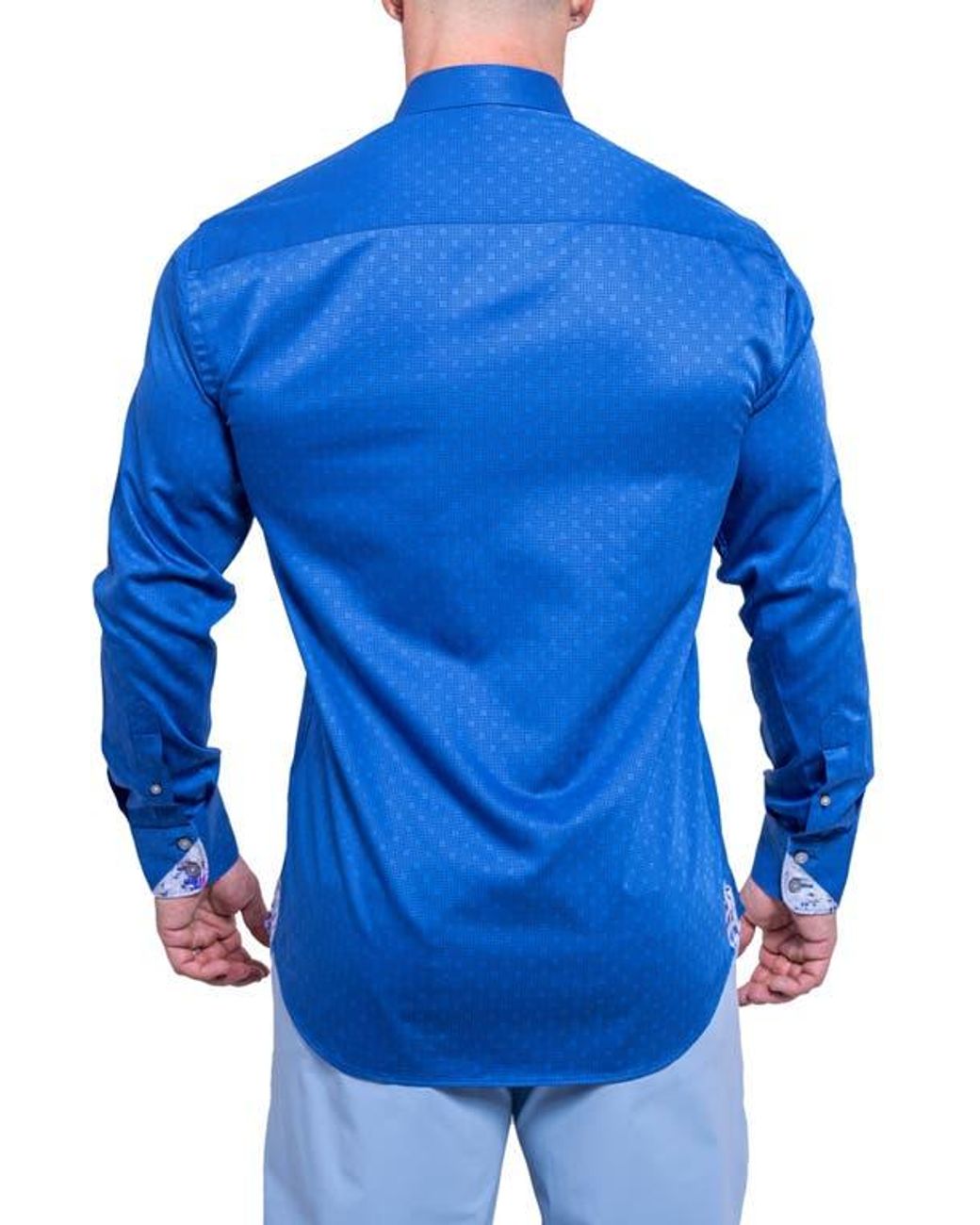 Maceoo Einstein Resistance0102 Button-Up Shirt in Blue for Men | Lyst