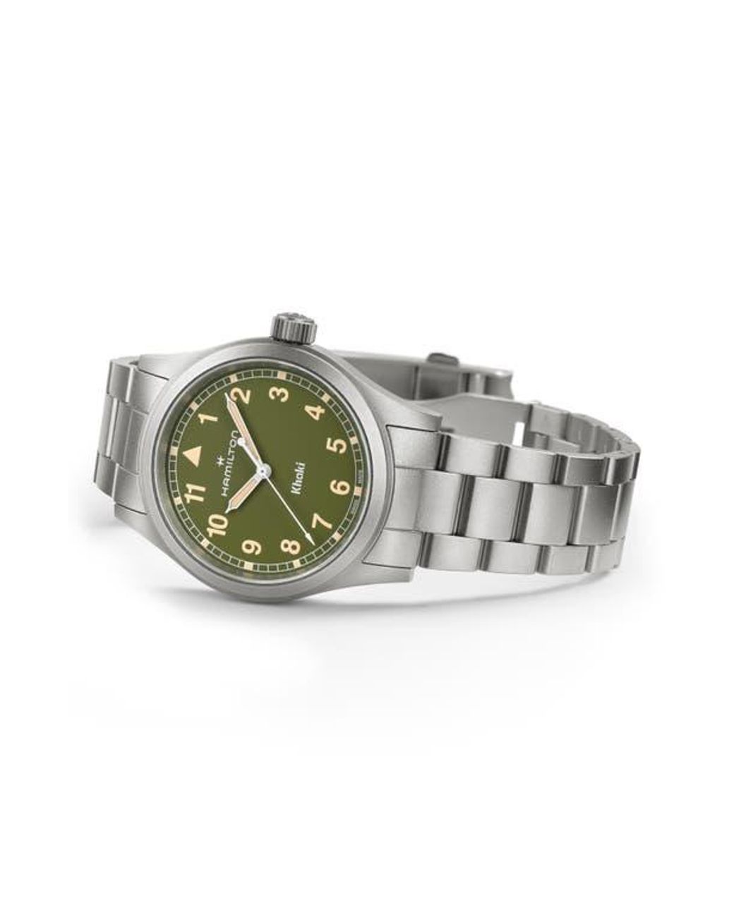 Hamilton Khaki Field Bracelet Watch, 38Mm in Gray for Men | Lyst
