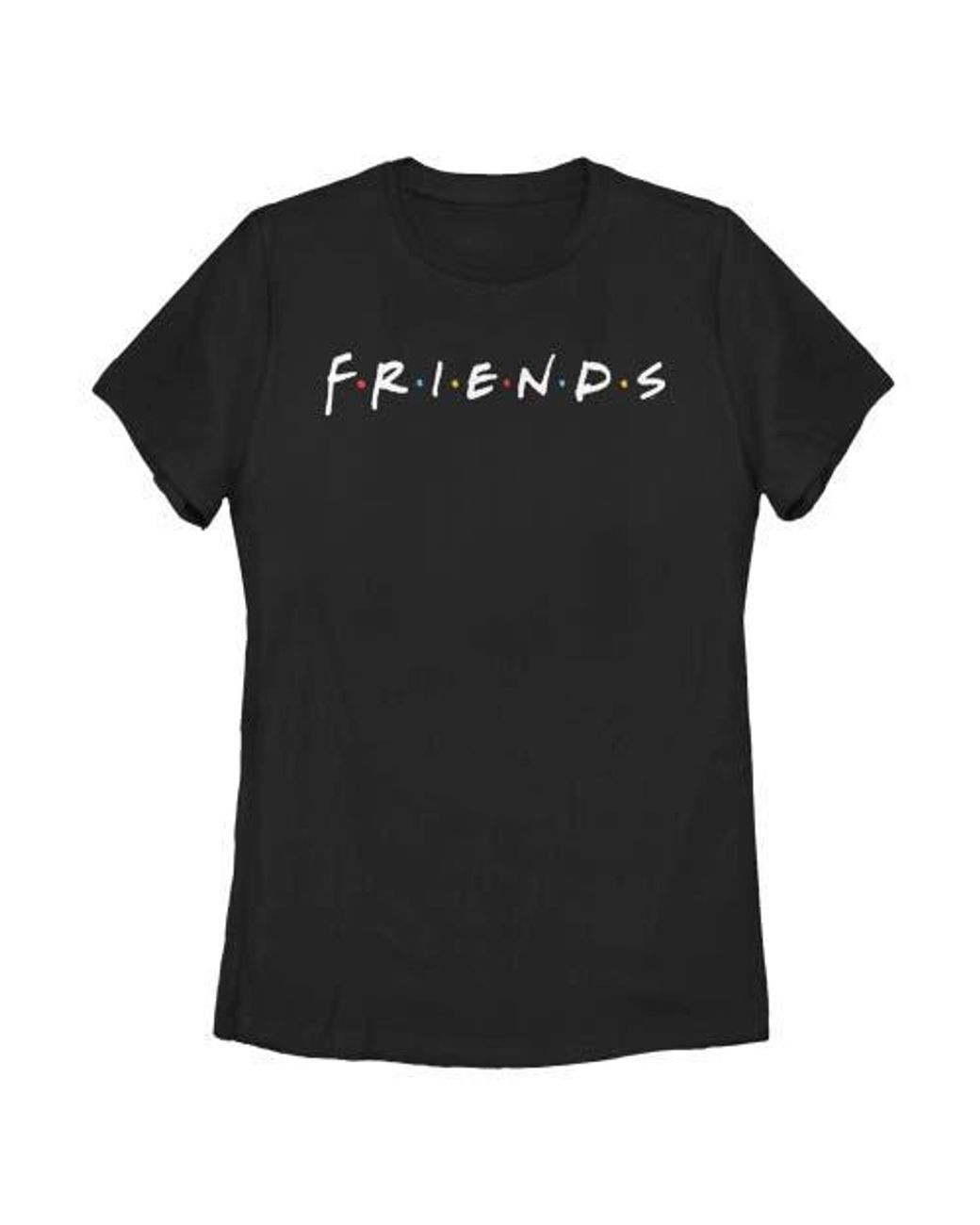 Friends Classic Tv Logo Graphic T-Shirt in Black | Lyst