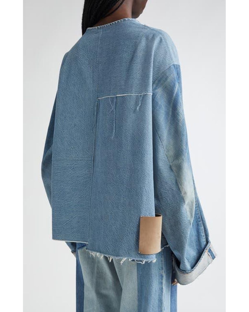 Kuro Remake Denim Military Mark Ii Jacket in Blue | Lyst