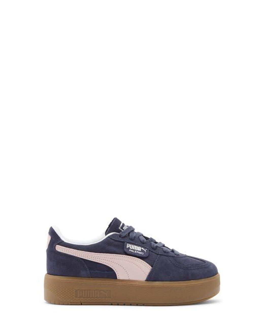 PUMA Palermo Elevata Platform Sneaker in Blue | Lyst