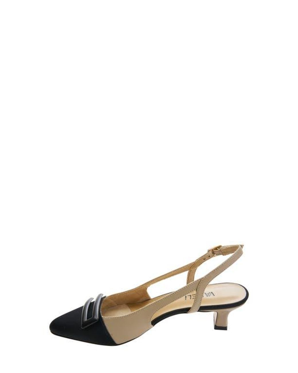 Vaneli Tady Pointed Toe Slingback Pump in Metallic | Lyst