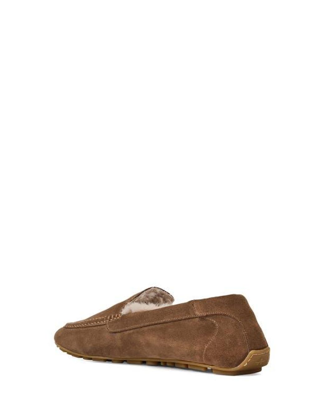 Aquatalia Qalista Weatherproof Faux Shearling Lined Driving Shoe in ...