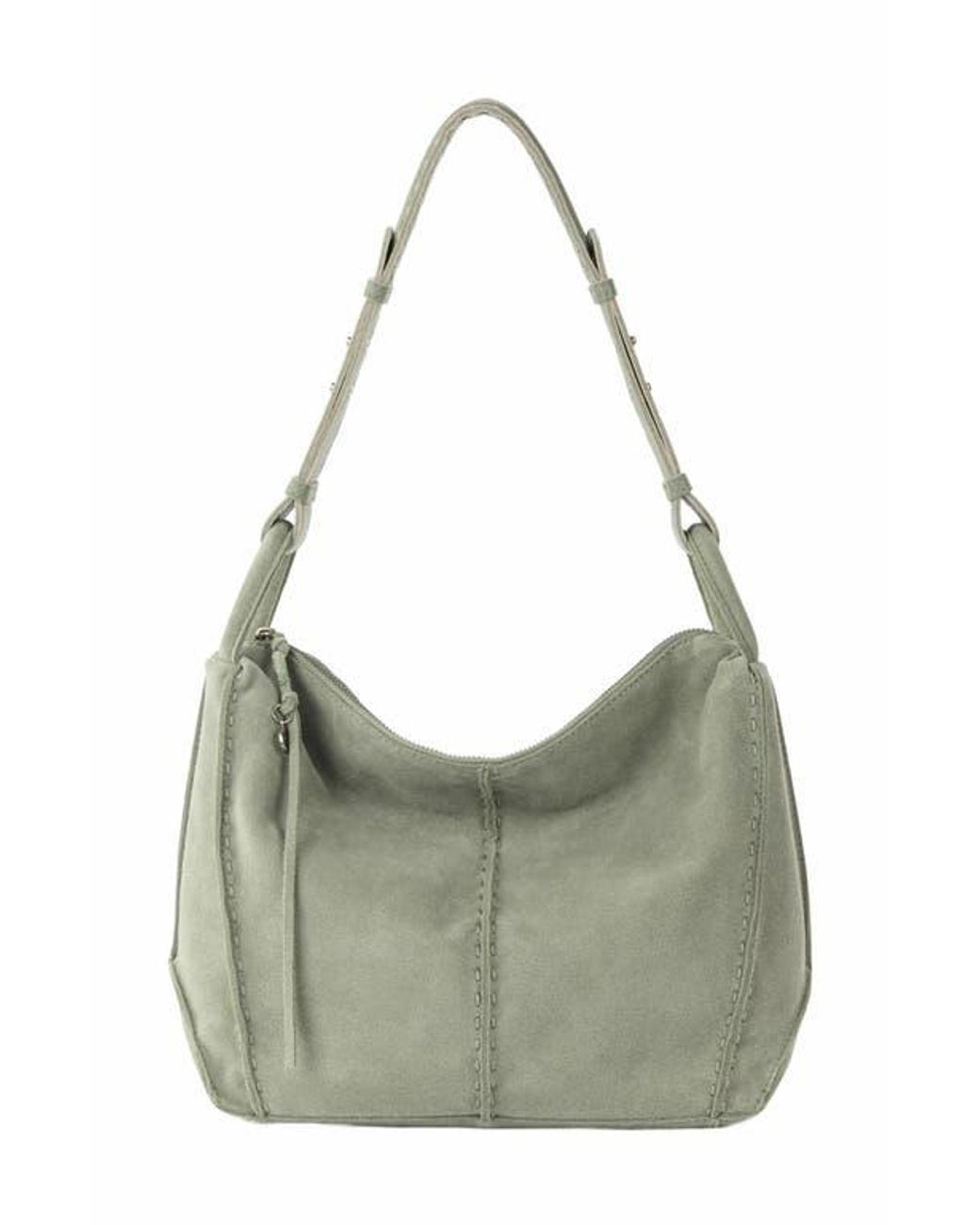 The Sak Los Feliz Hobo Leather Bag in Green | Lyst