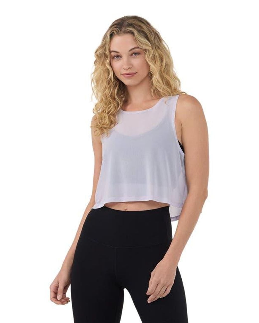 Tavi Flatter Flow Hi Lo Tank in White | Lyst