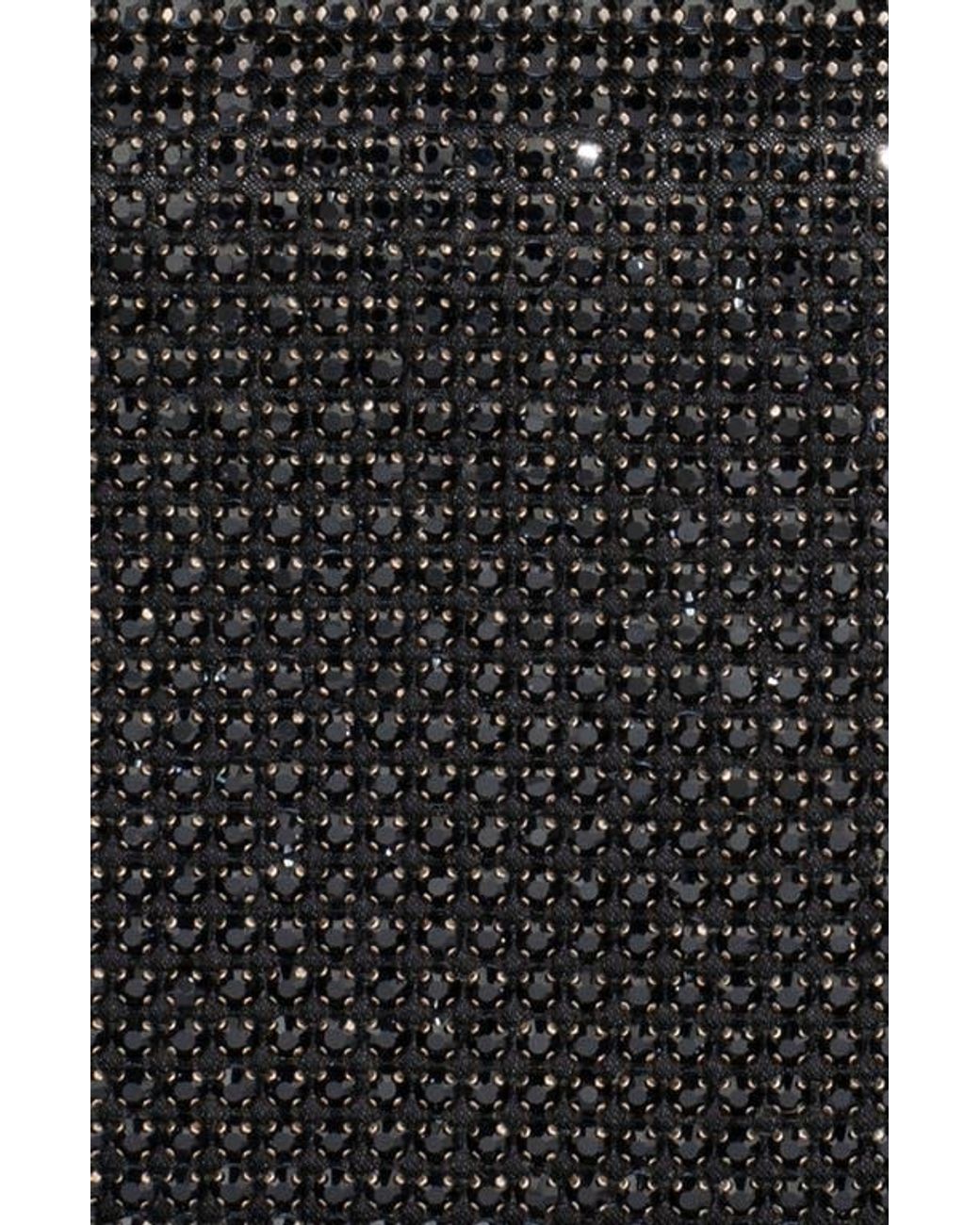 OLGA BERG Rae Crystal Frame Clutch in Black | Lyst