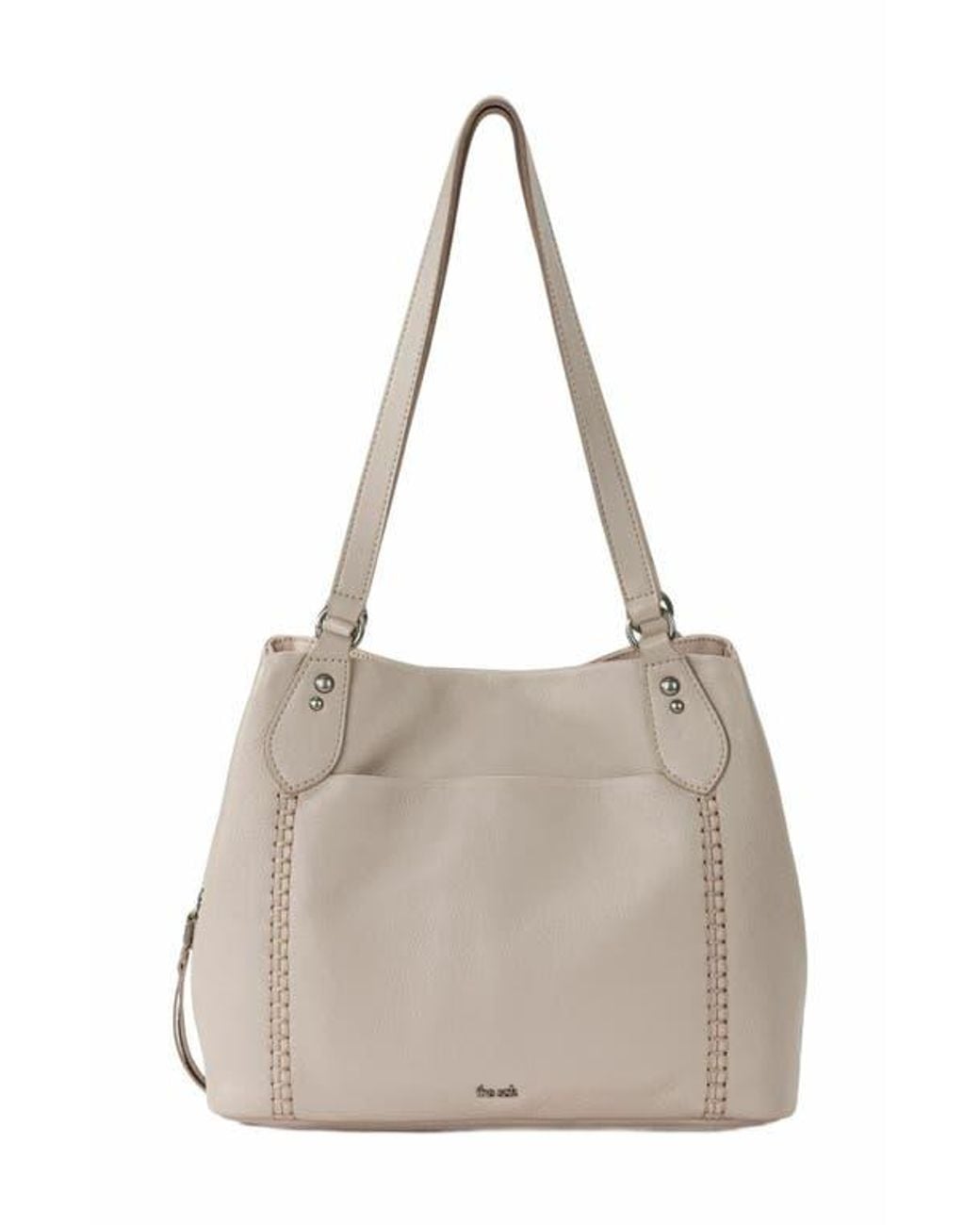 The Sak Melrose Satchel Bag in Gray | Lyst