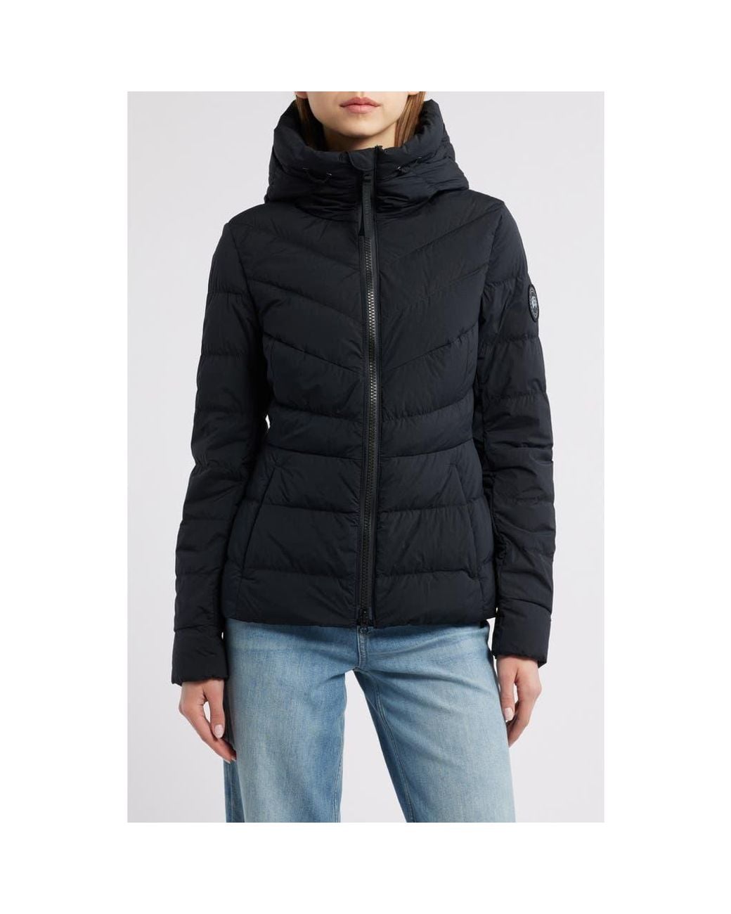 Canada Goose Clair 750 Fill Power Down Puffer Jacket in Black | Lyst