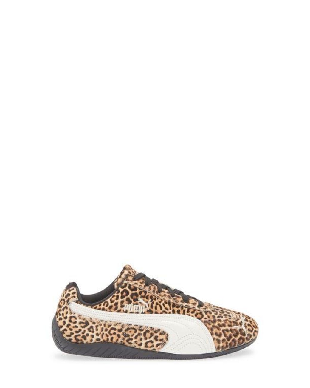 PUMA Speedcat Genuine Calf Hair Sneaker in Metallic | Lyst