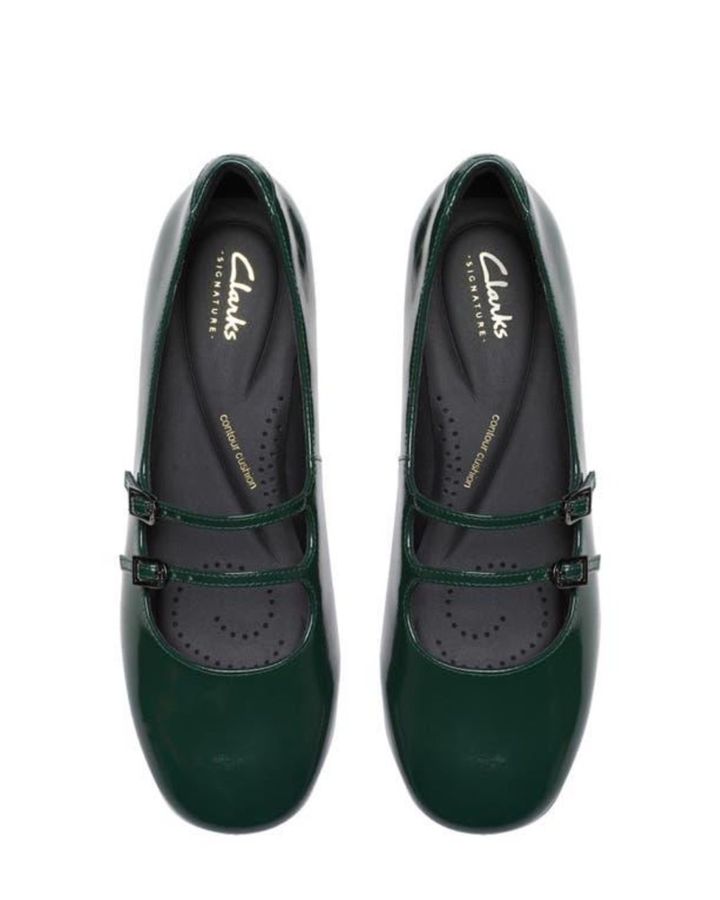 Clarks Daiss Shine Mary Jane Pump in Green | Lyst
