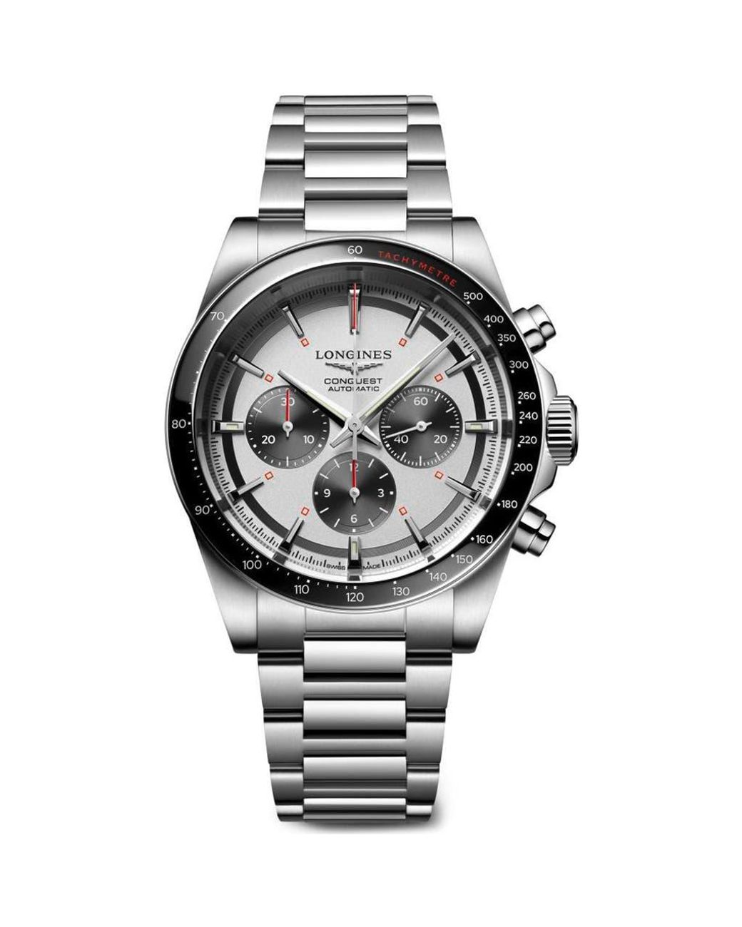 Longines Conquest Automatic Bracelet Watch, 42Mm in Metallic for Men | Lyst