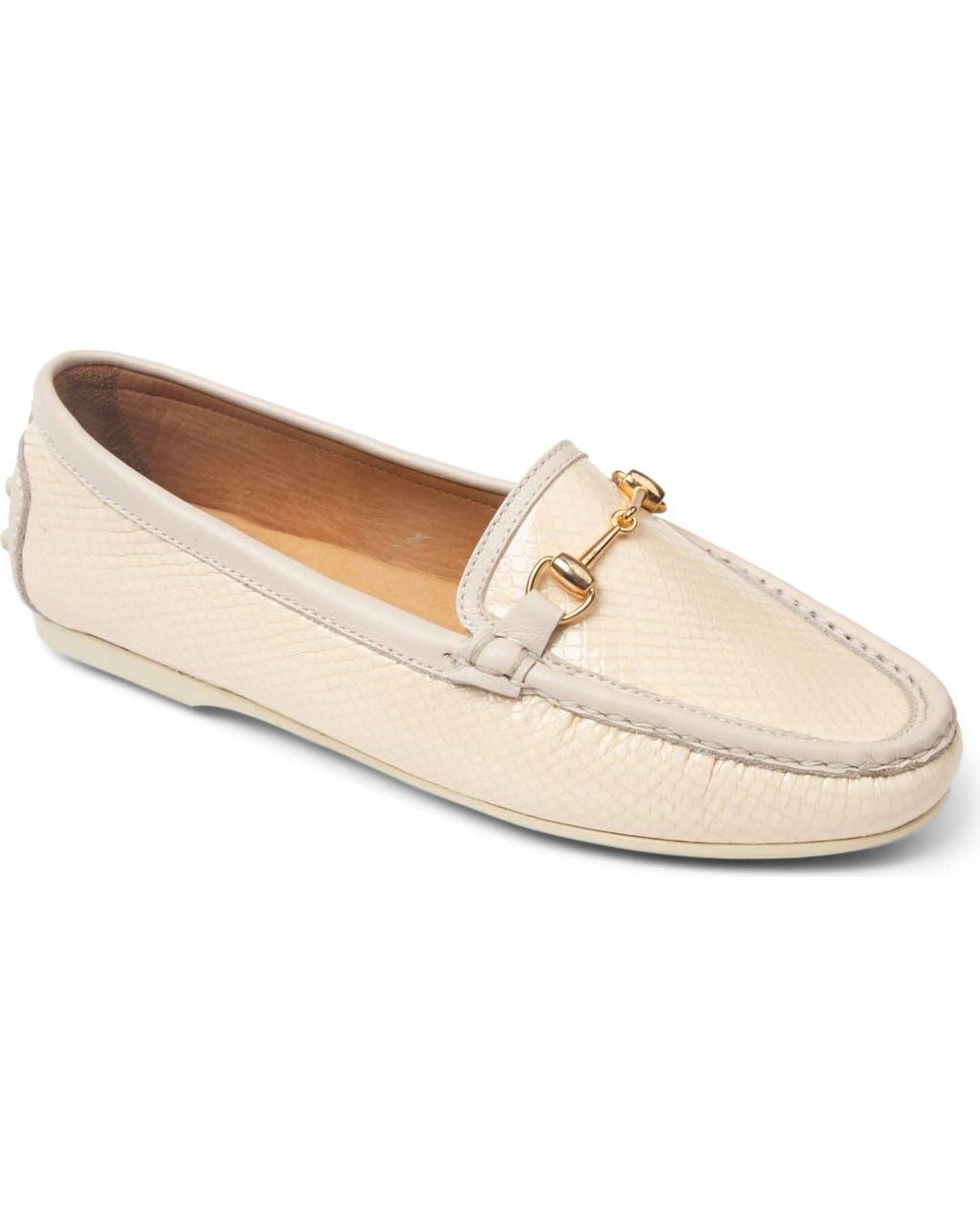 Patricia Green Finn Driving Shoe in White | Lyst