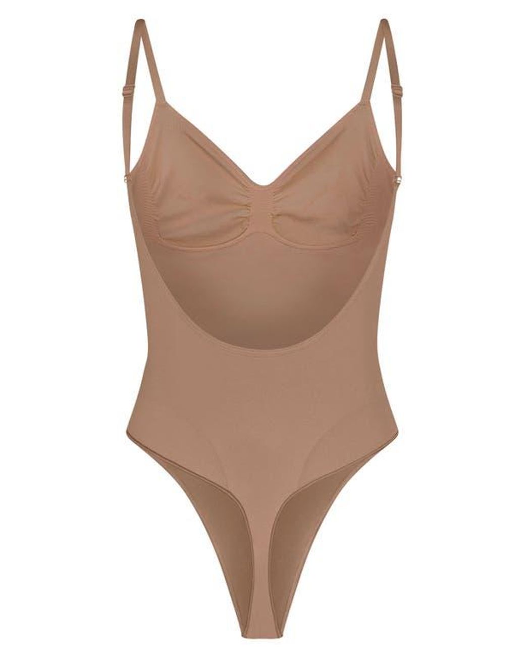 Skims Seamless Sculpt Low Back Thong Bodysuit | Lyst