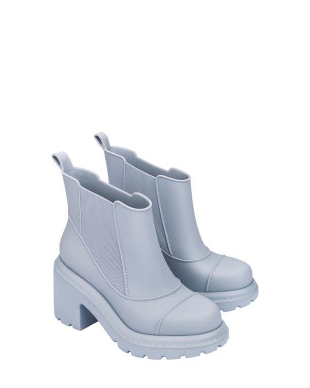 Melissa Courtney Platform Chelsea Boot in Blue | Lyst
