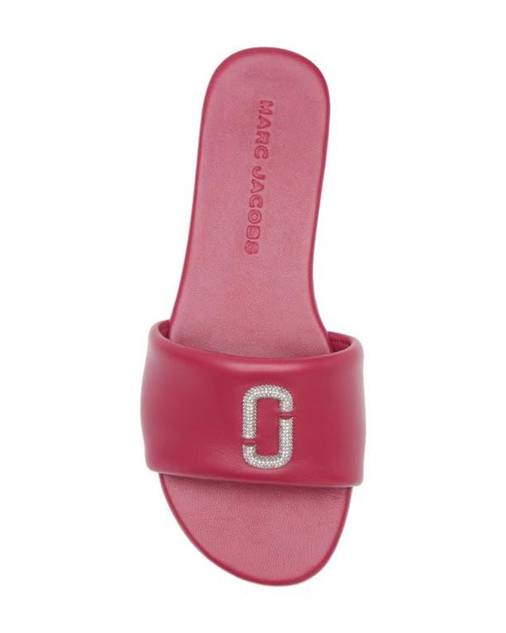 Marc Jacobs The Snapshot Slide in Pink | Lyst