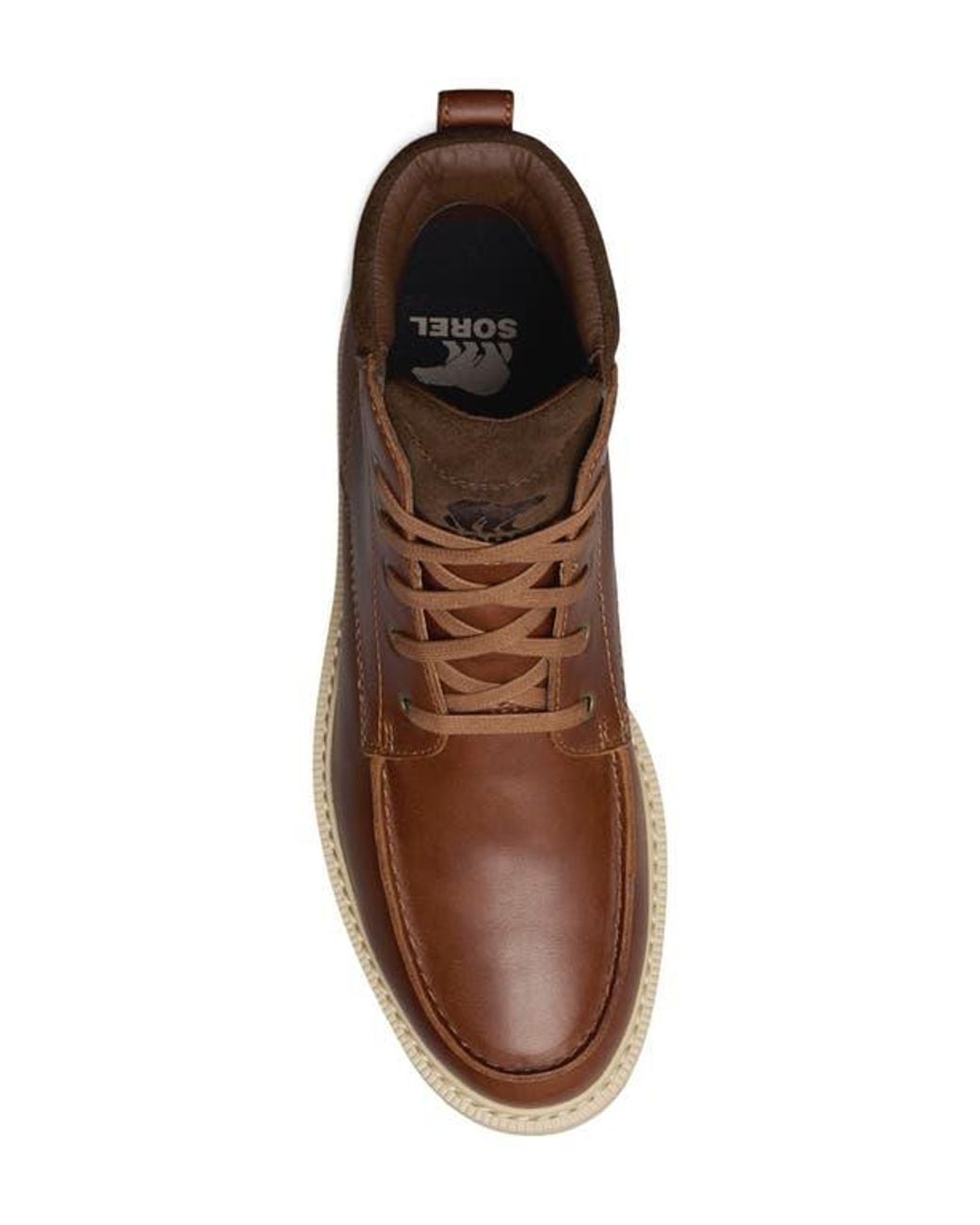 Sorel Madson Ii Moc Toe Waterproof Boot in Brown for Men | Lyst
