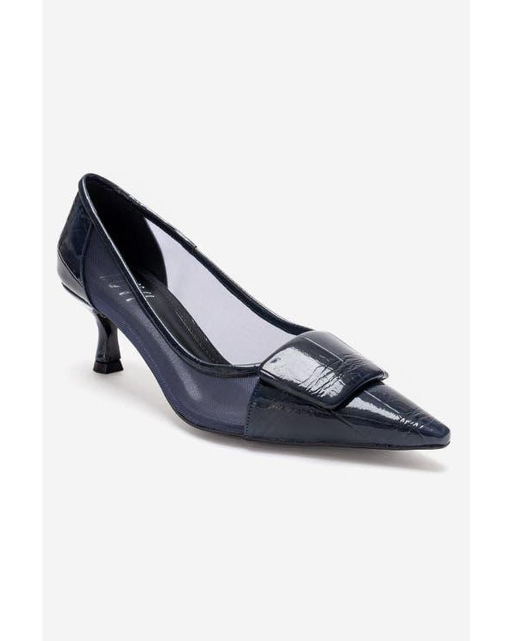 Prologue Shoes Ola Stiletto Pump in Blue | Lyst