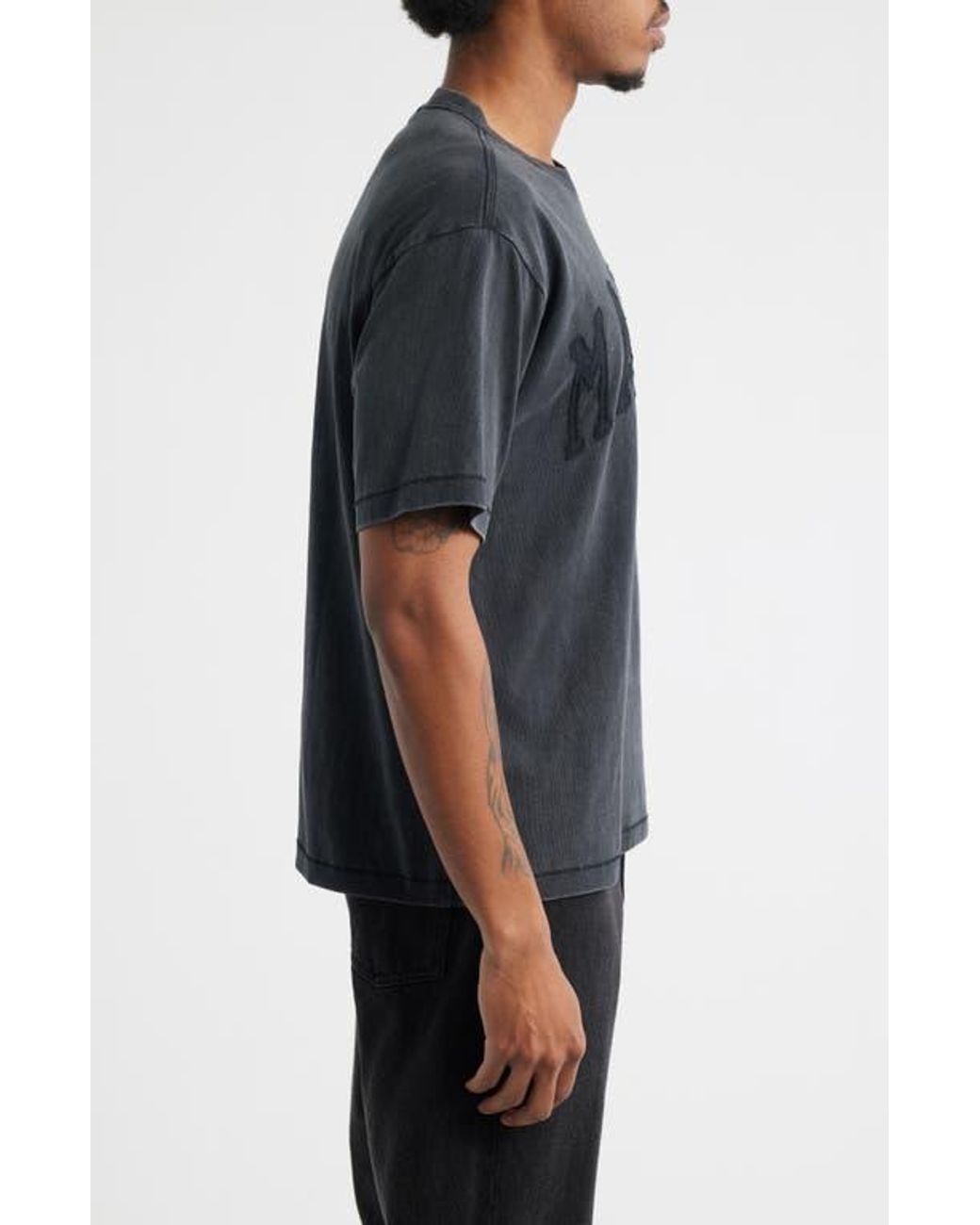 Market Arc Logo Appliqué T-Shirt in Blue for Men | Lyst