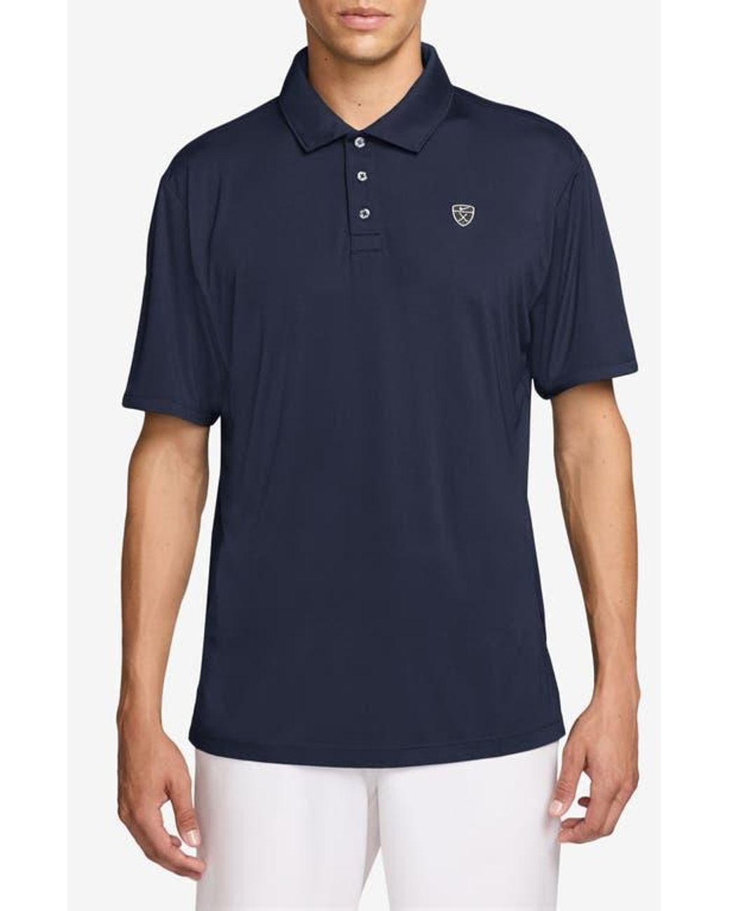 Nike Dri-Fit Par 5 Golf Polo in Blue for Men | Lyst