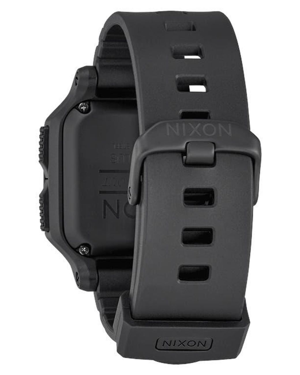 Nixon Regulus Mk-1 Digital Rubber Strap Watch, 44.5Mm in Black for Men ...