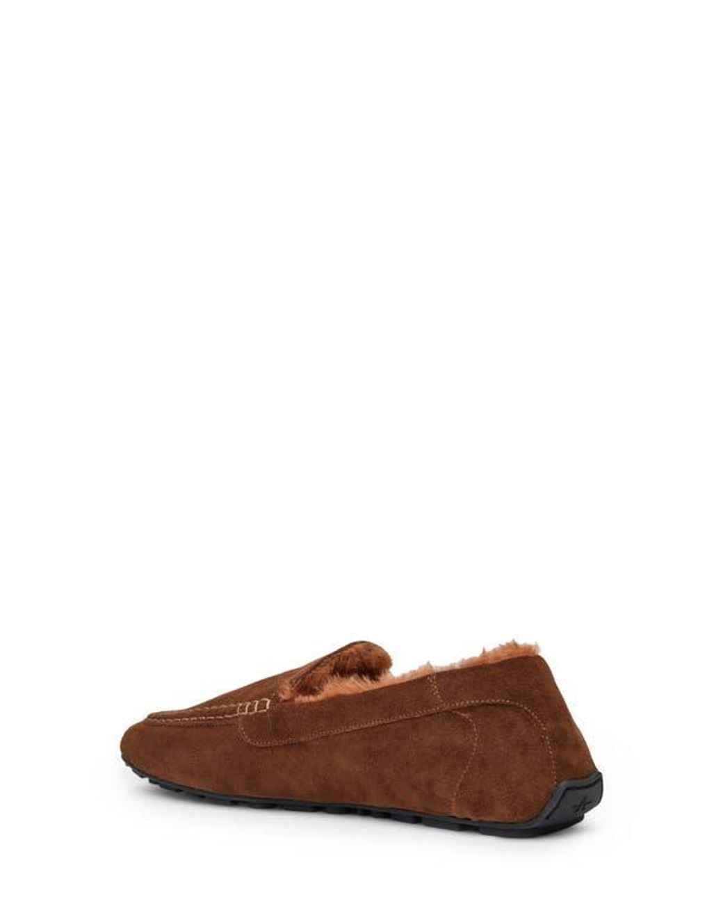 Aquatalia Qalista Weatherproof Faux Shearling Lined Driving Shoe in ...
