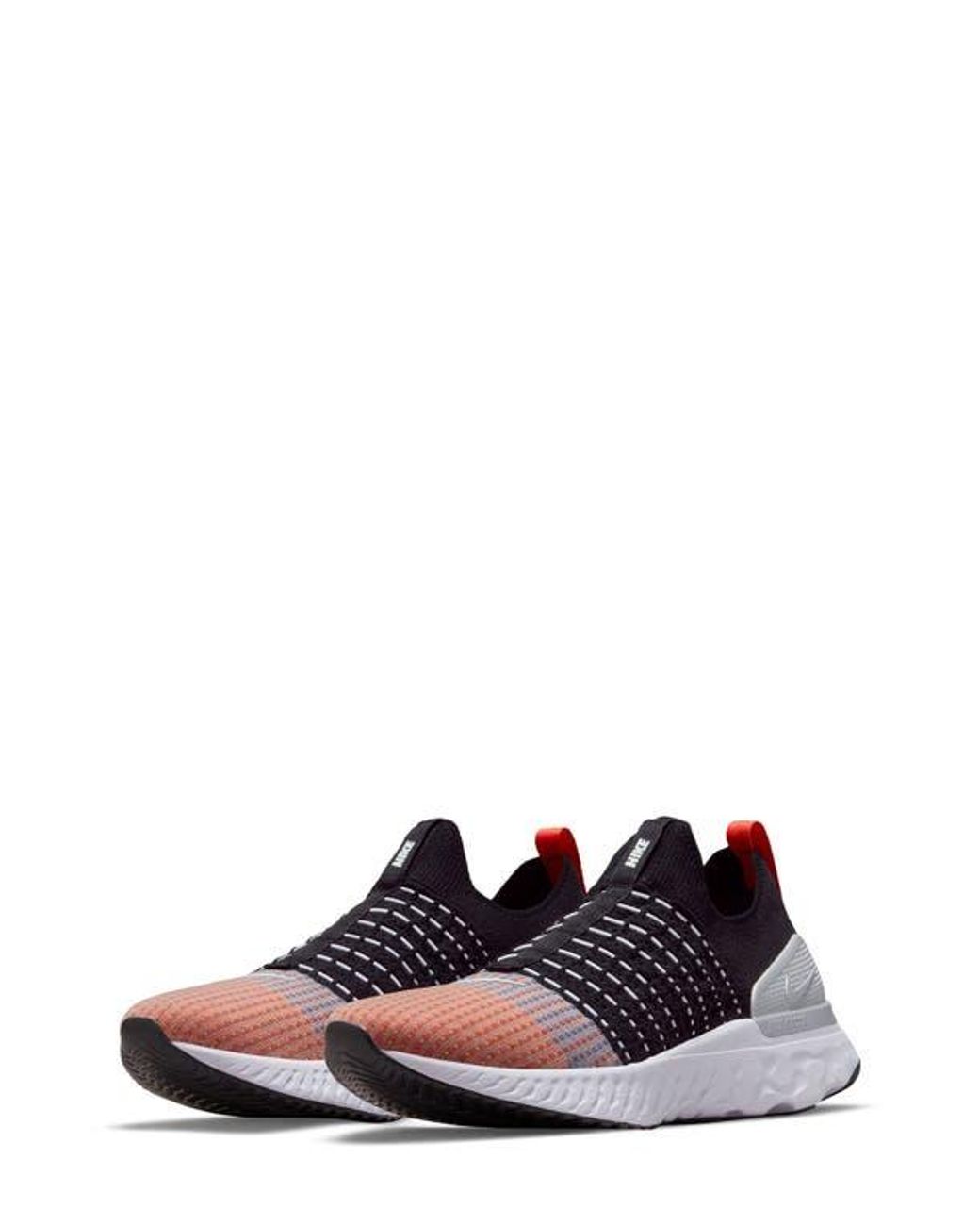 Nike Gender Inclusive React Phantom Run Flyknit 2 Running Shoe in Black ...