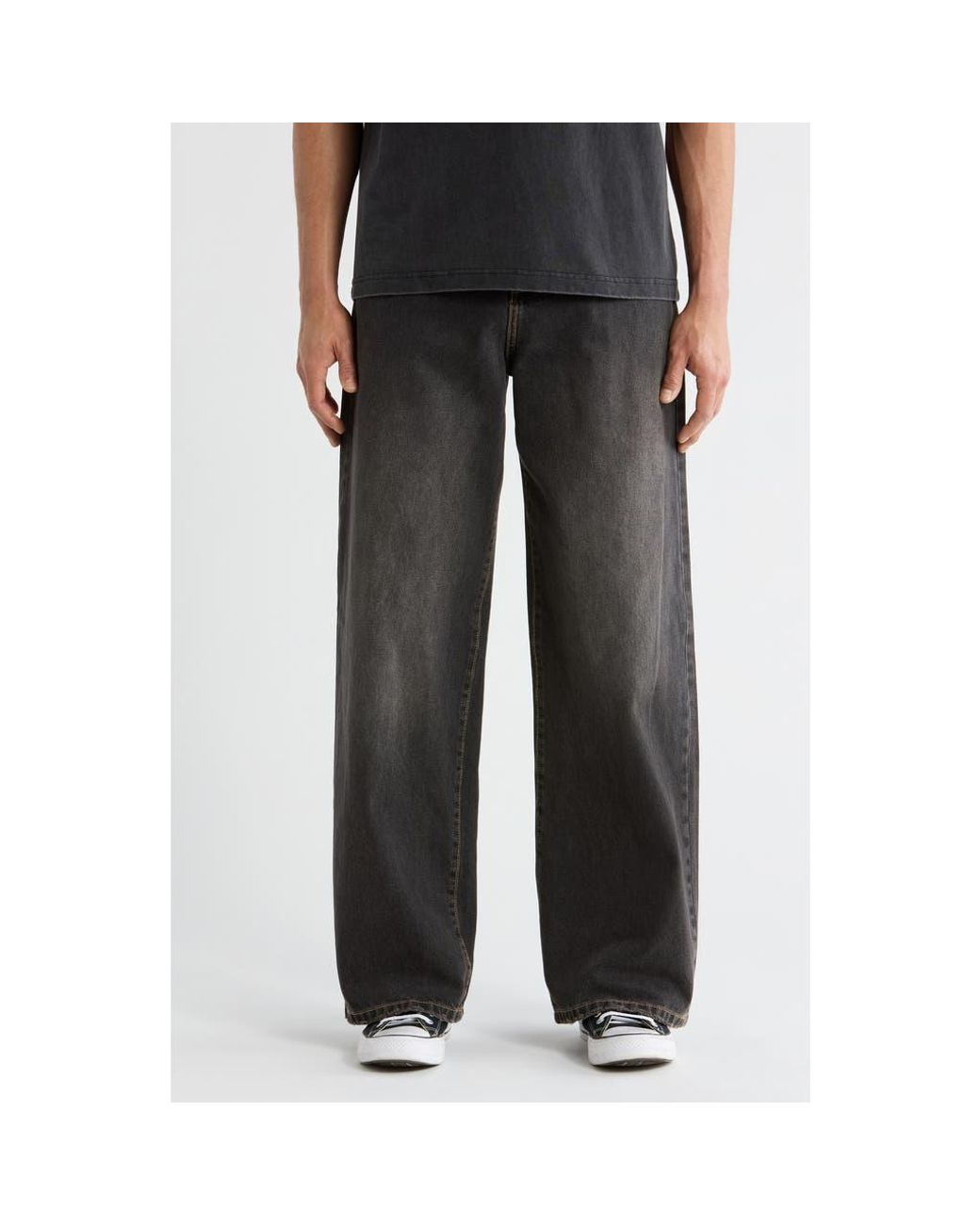 PacSun Cole Wide Leg Jeans in Black for Men | Lyst