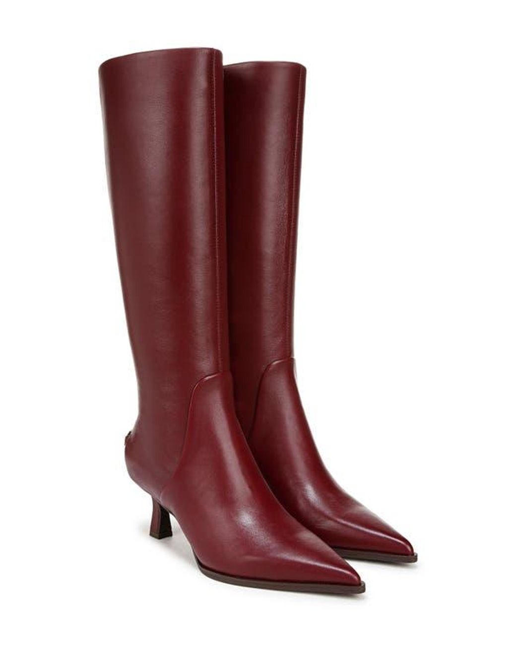 Circus by Sam Edelman Yulia Pointy Toe Knee High Boot in Red | Lyst
