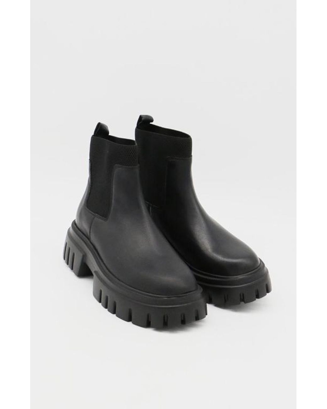Stivali New York Agora Platform Chelsea Boots in Black | Lyst