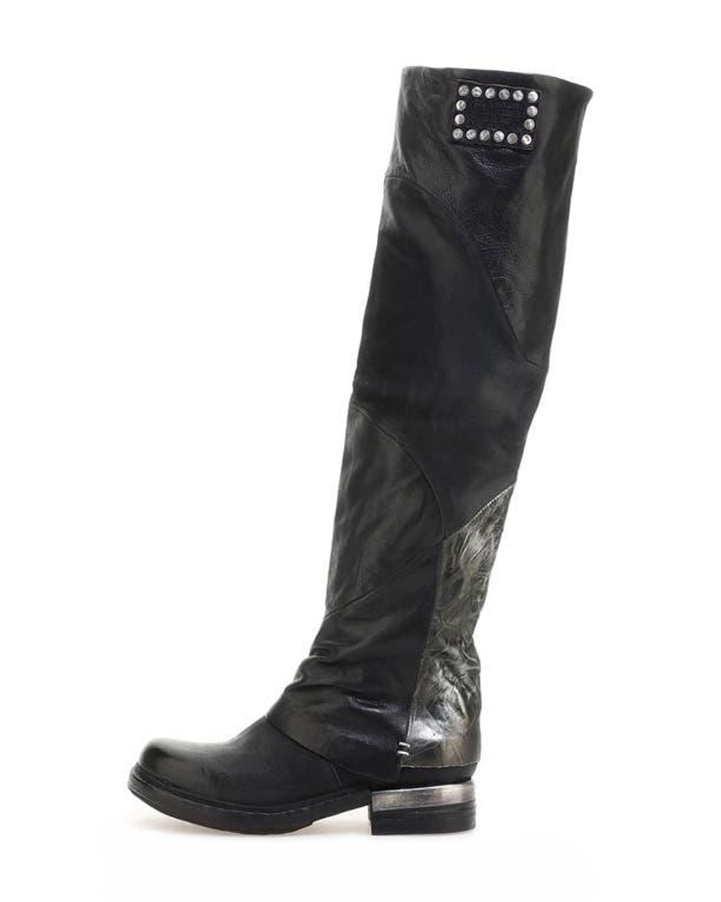 A.s.98 Ardie Over The Knee Boot in Black | Lyst
