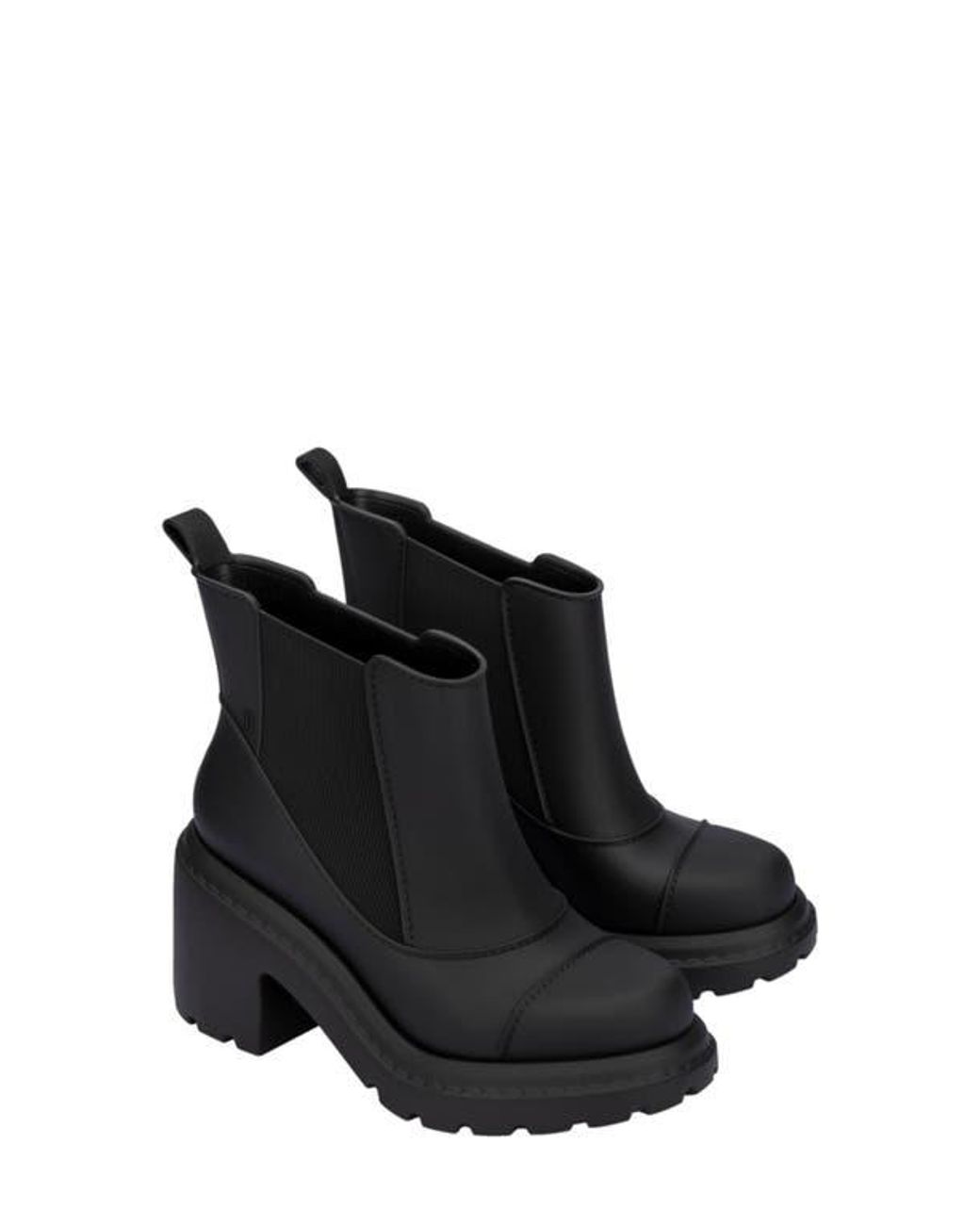 Melissa Courtney Platform Chelsea Boot in Black | Lyst
