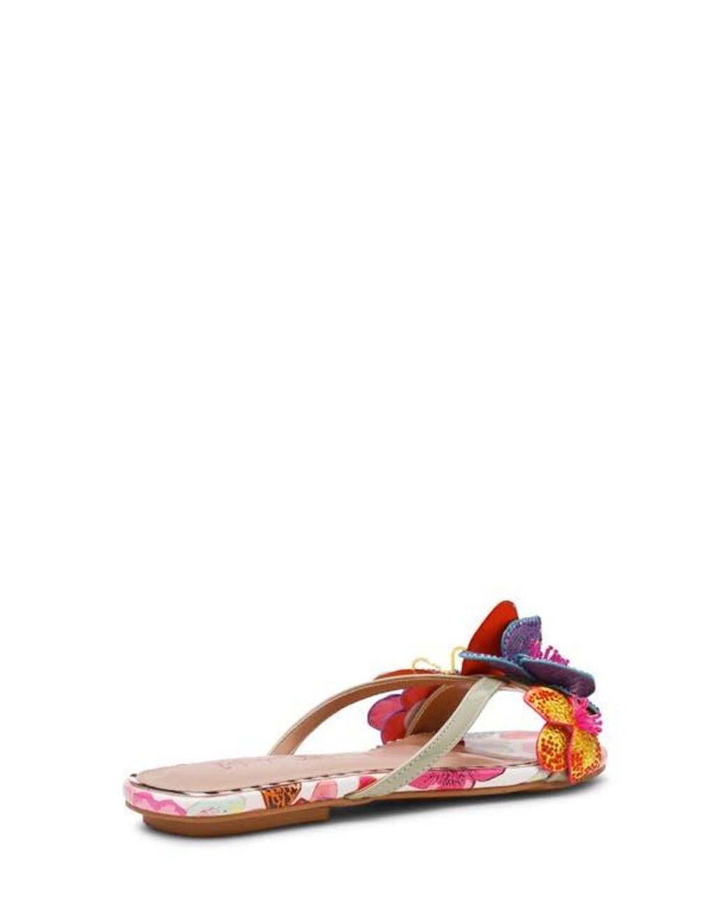 Betsey Johnson Nicolle Sandal in White | Lyst