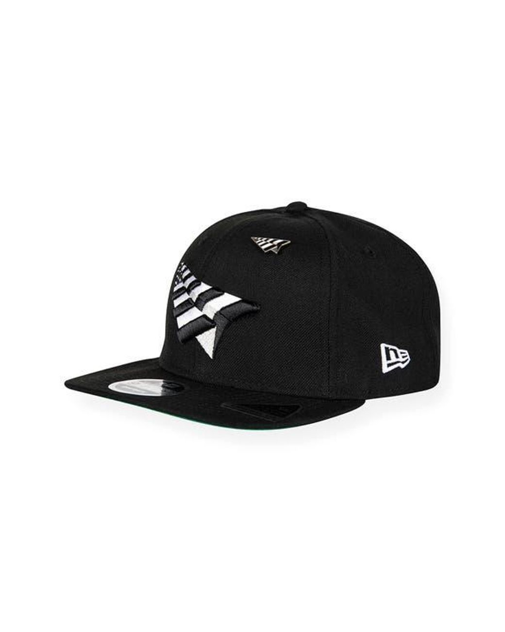 PAPER PLANES The Original Crown Old School Snapback Cap in Black for ...
