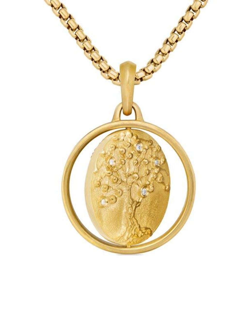 David Yurman Life & Death Amulet in Metallic for Men | Lyst