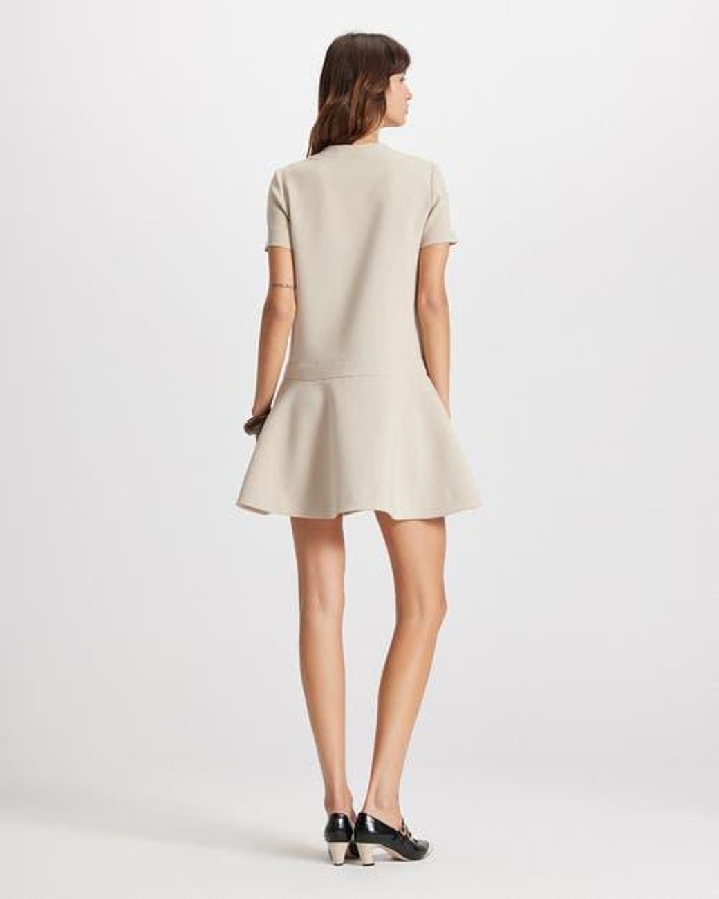 Theo the Label Daphne Fluted Mod Dress | Lyst