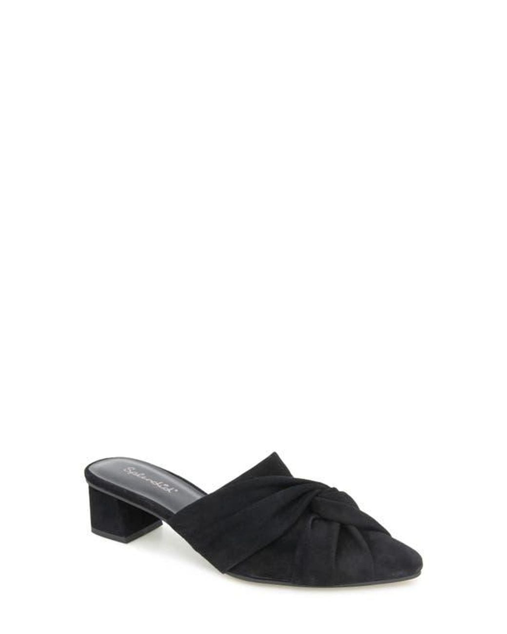 Splendid Lanis Block Heel Mule in Black | Lyst