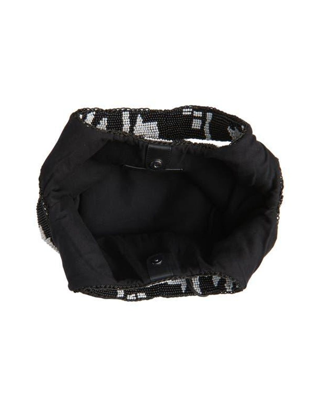 JW Anderson Mini Beaded Shopper Bag in Black | Lyst