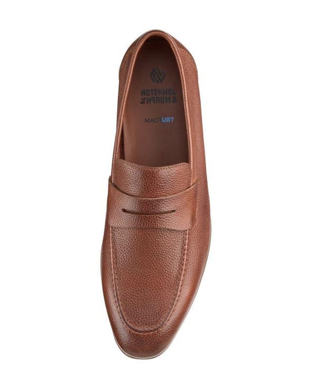 Johnston & Murphy Higgins Penny Loafer in Brown for Men | Lyst