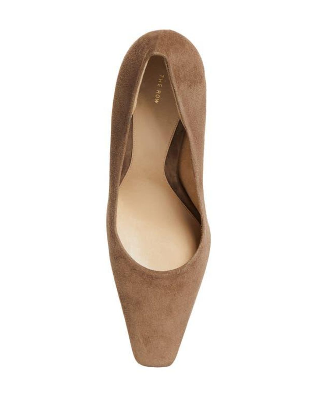 The Row Carla Pump in Brown | Lyst