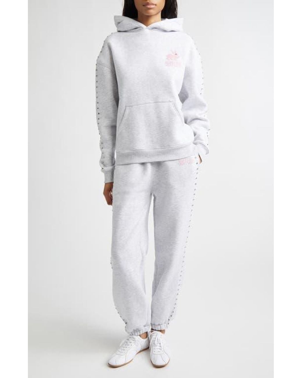 Sandy Liang Mung Bean Terminator Bunny Crystal Embellished Graphic ...