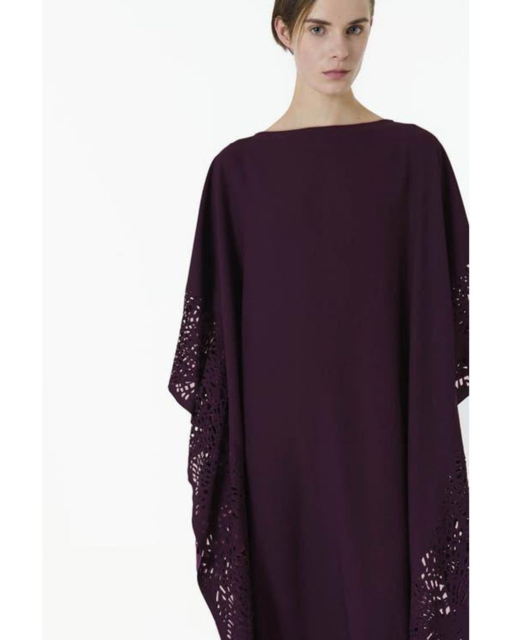 eem Laser-Cut Kaftan in Purple | Lyst