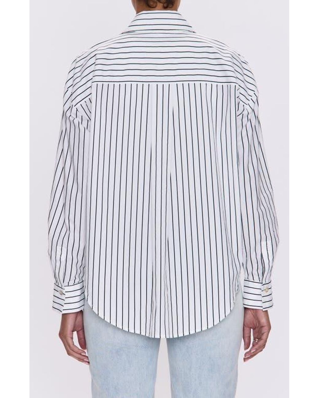 Pistola Samantha Button-Up Shirt in White | Lyst