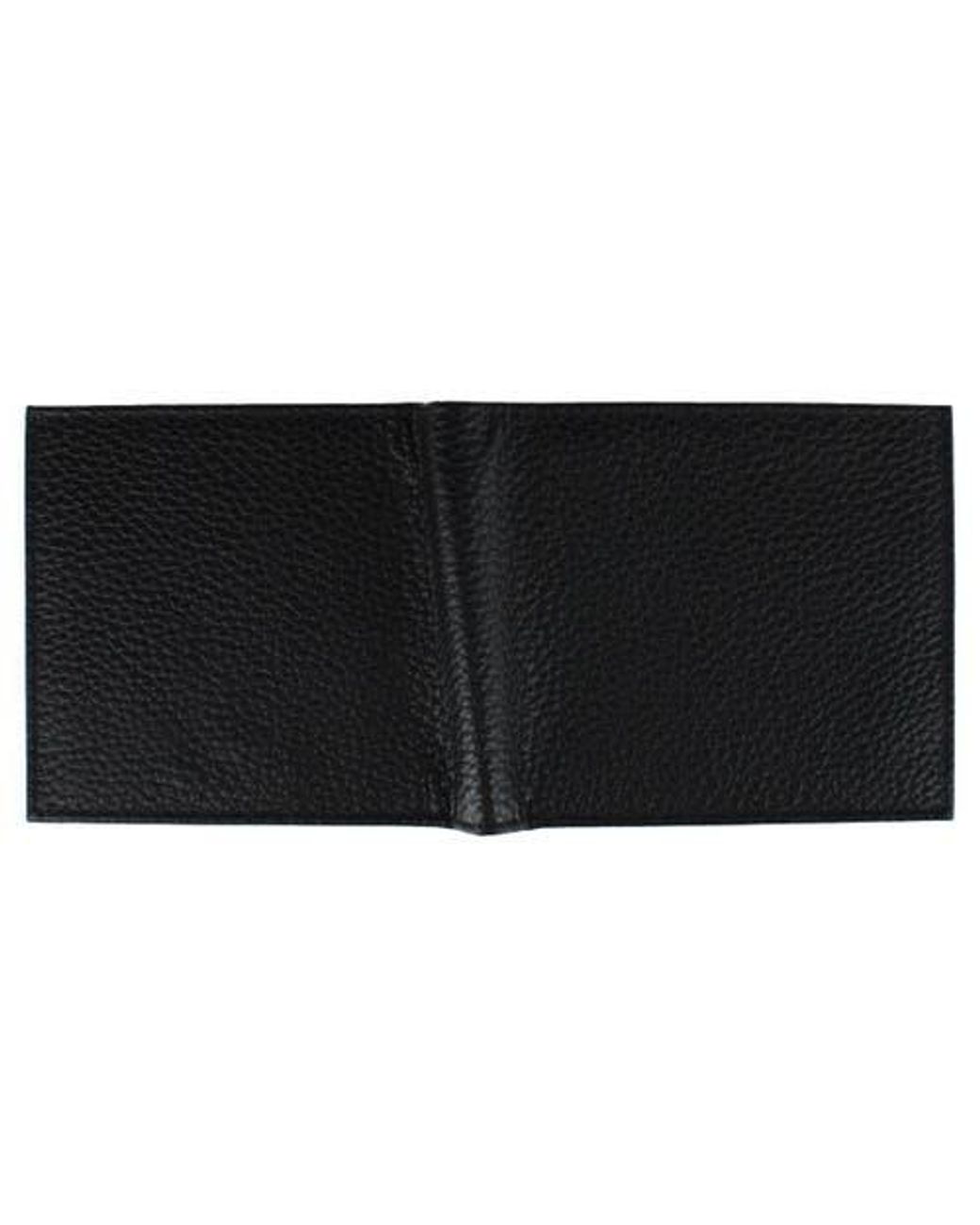 Trafalgar Pierce Pebble Grain Classic Leather Bi-Fold Wallet in Black ...
