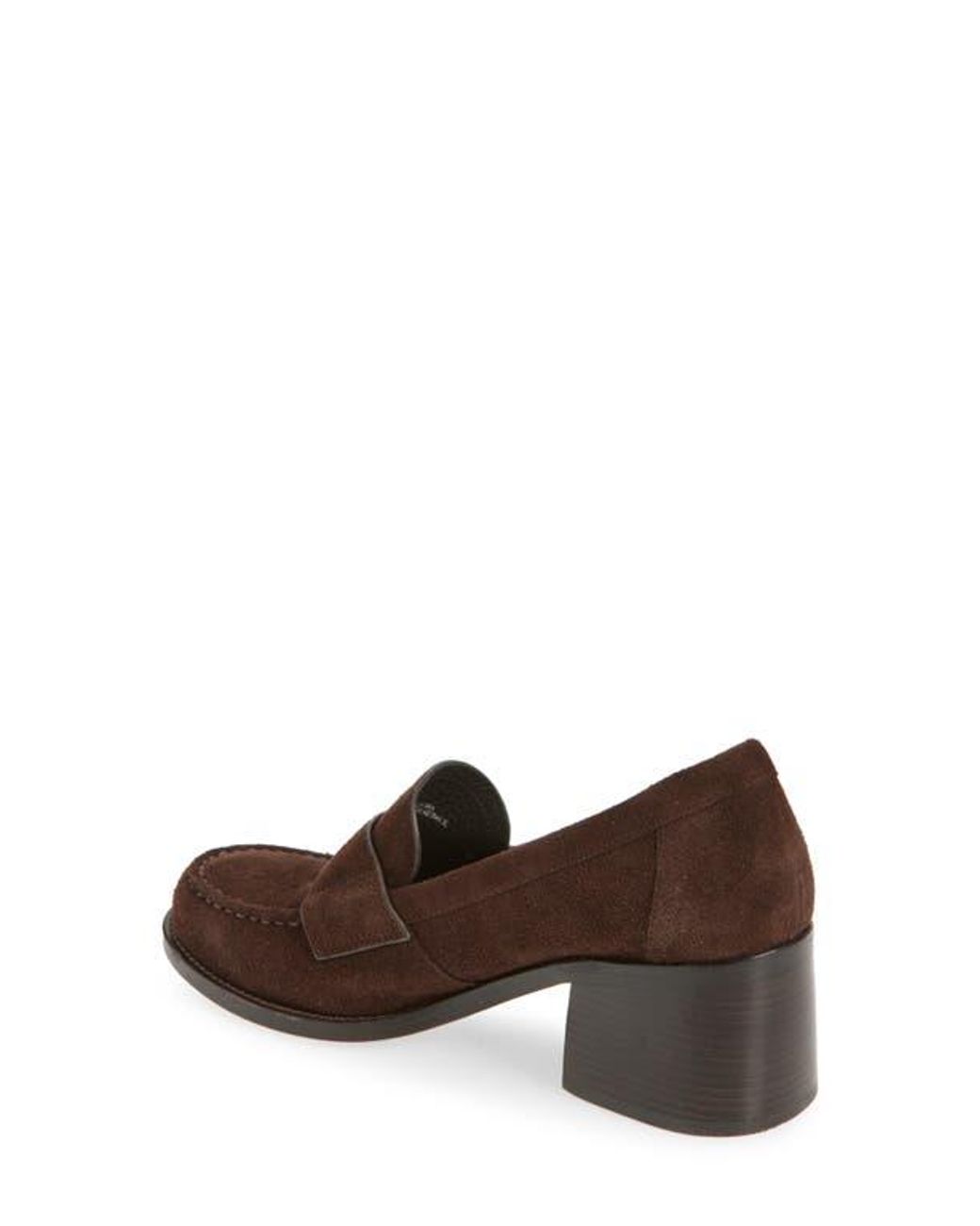 Tory Burch Double T Logo Loafer Pump in Brown | Lyst