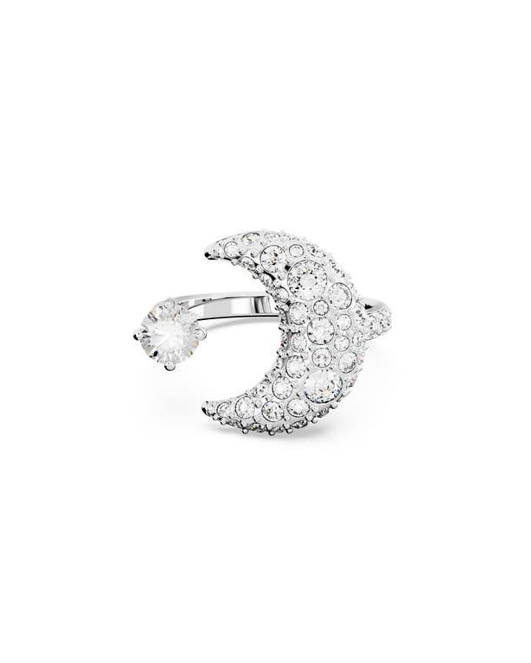 Swarovski Sublima Open Ring in White | Lyst