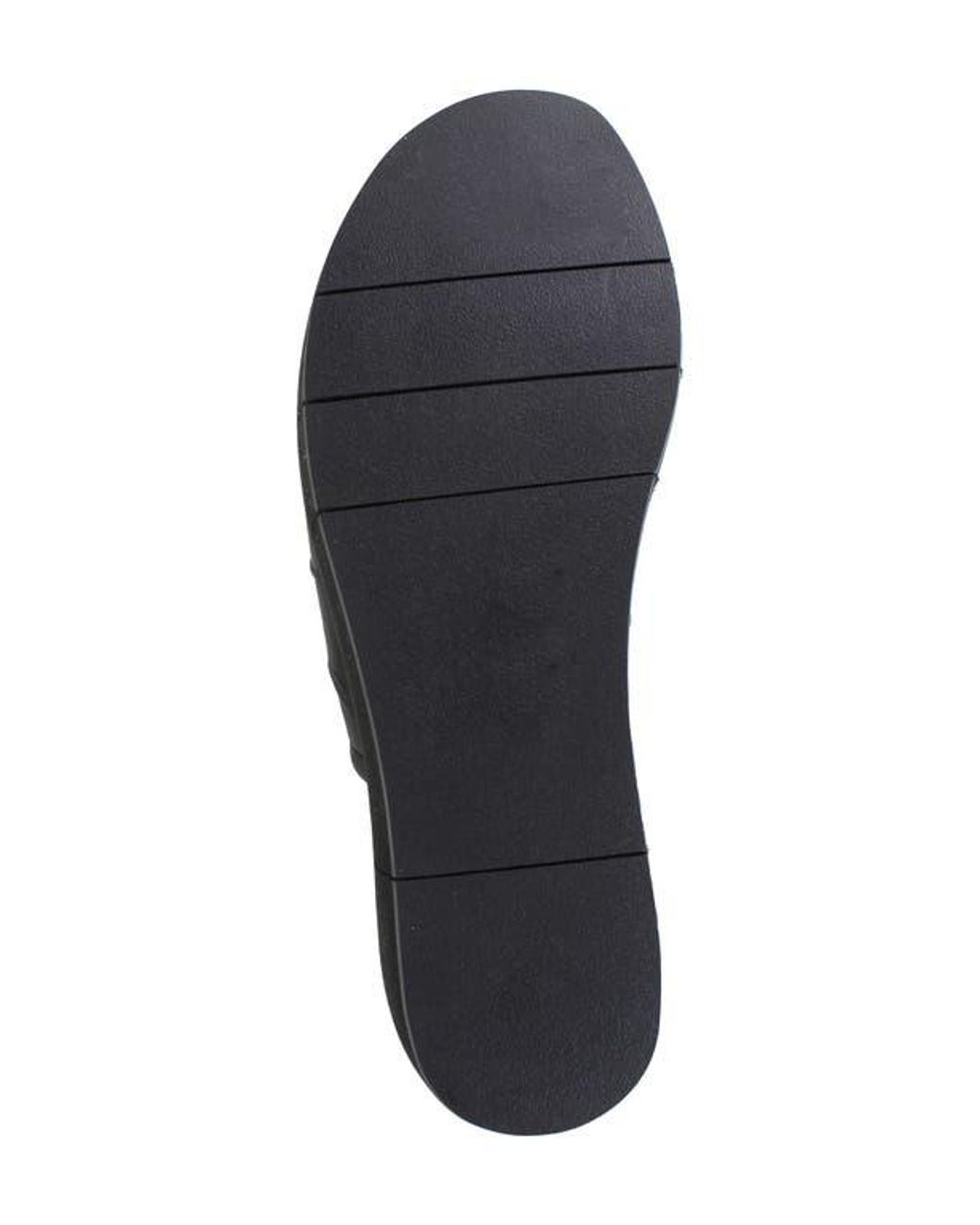 National Comfort Kayci Scrunched Platform Slide Sandal in Black | Lyst