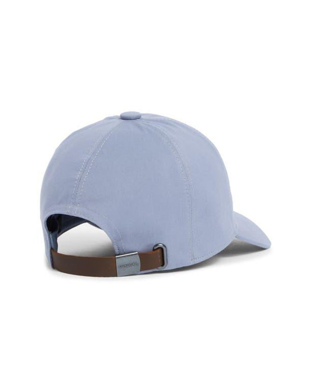 Vince Lux Adjustable 6-Panel Cotton Gabardine Baseball Cap in Blue for ...
